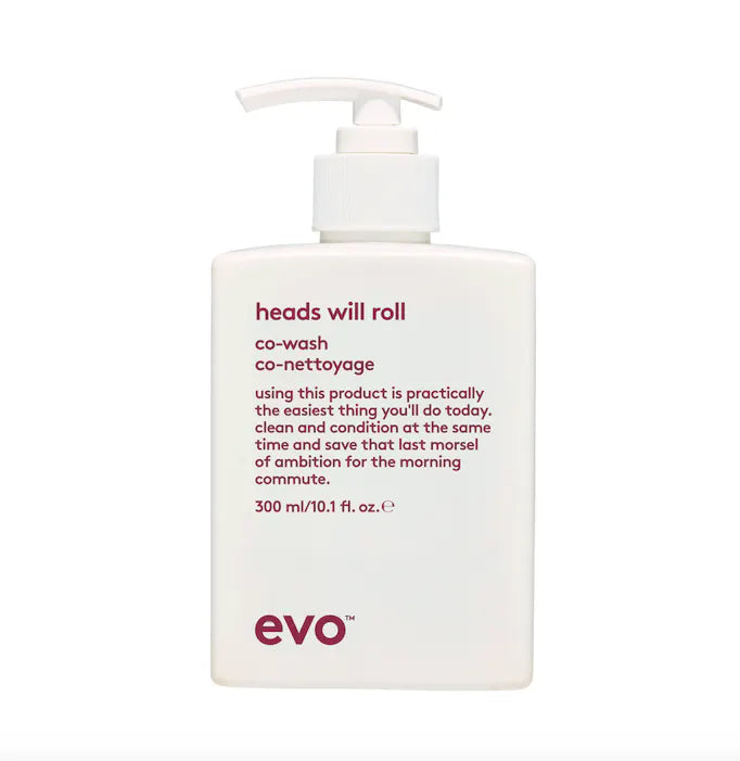 Evo Heads Will Roll Co-Wash and Deep Clean Rinse 300ml Bundle – Oz Hair ...