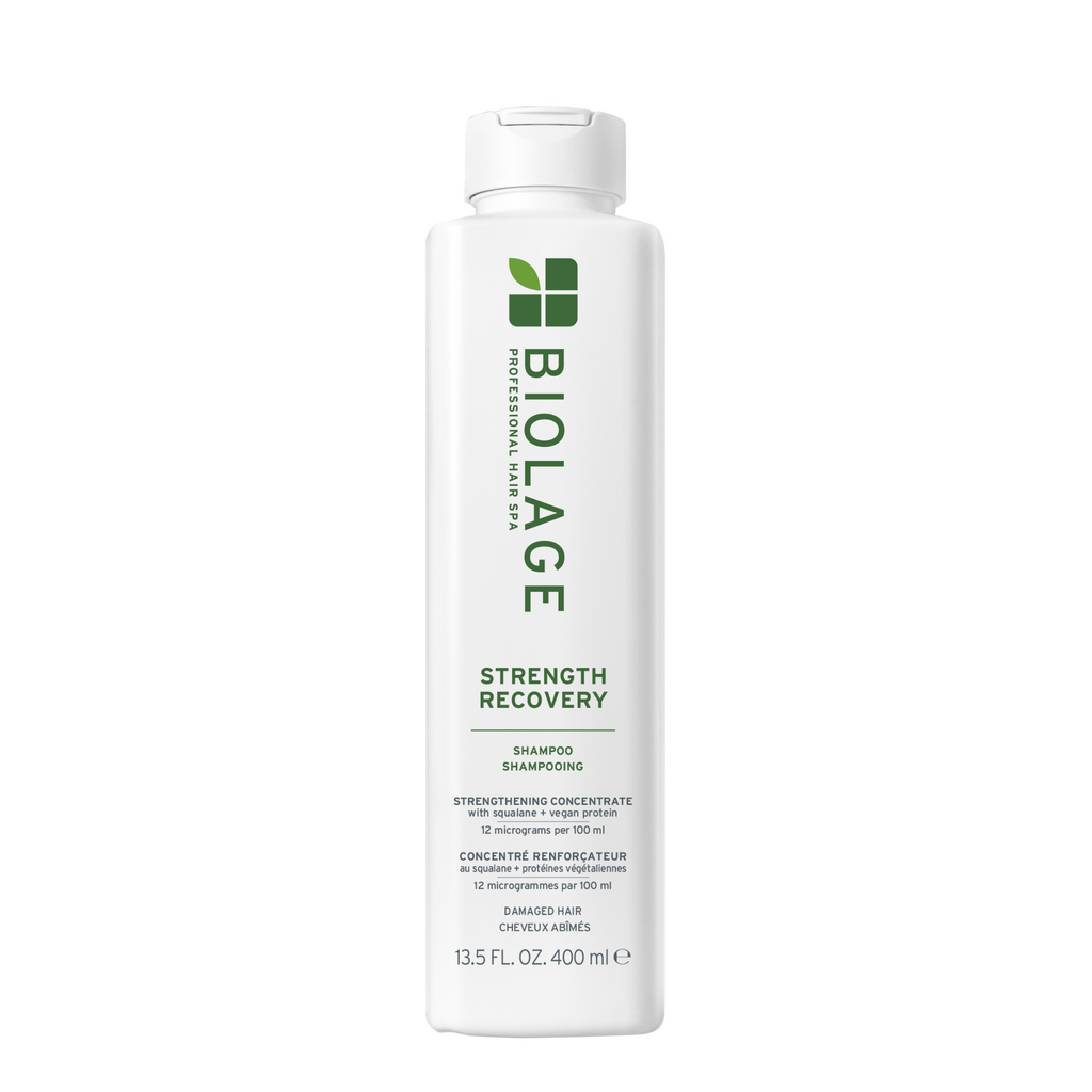 Biolage Strength Recovery Shampoo 400ml – Oz Hair and Beauty