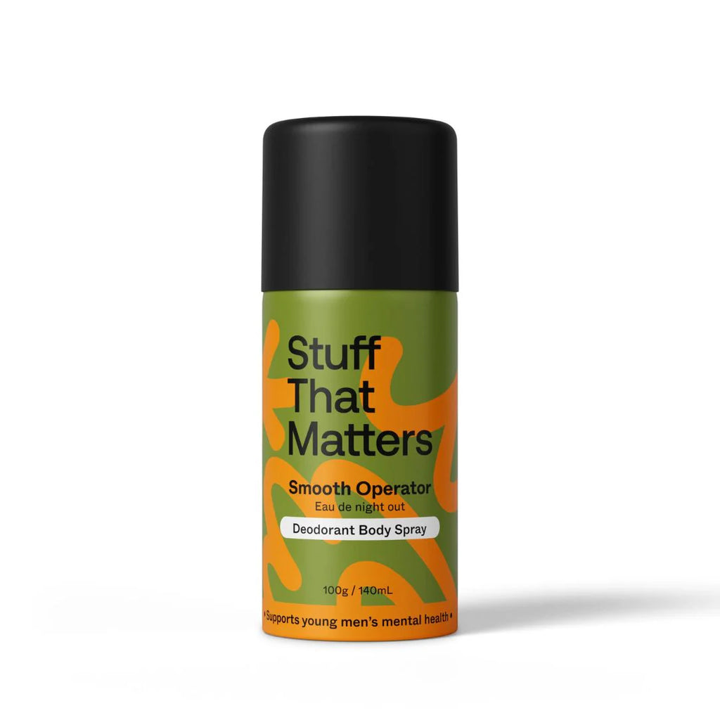 Stuff That Matters Deodorant Body Spray - Smooth Operator 100g – Oz ...
