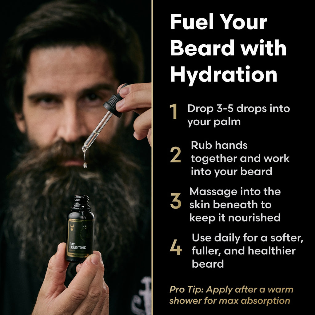 The Beard Struggle Liquid Beard Tonic Oil 5ml - Viking Storm – Oz Hair ...