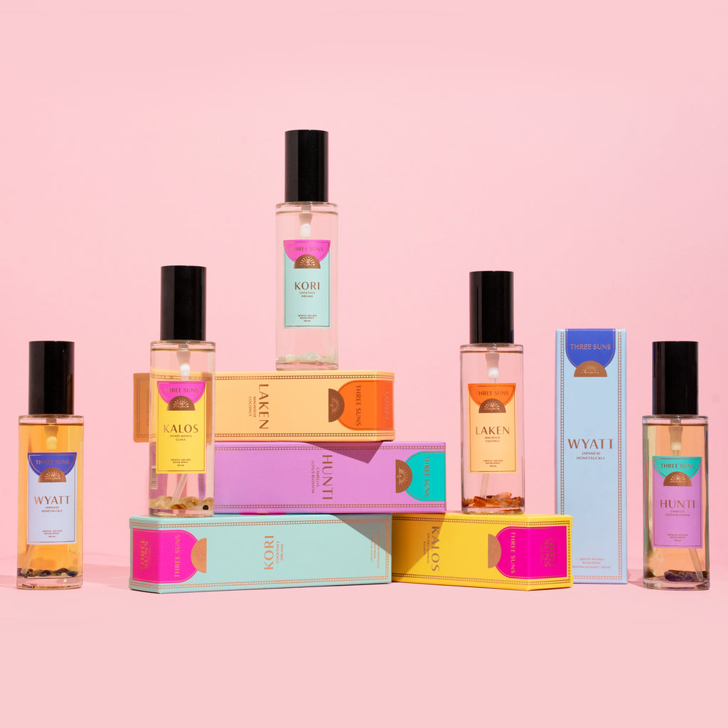 Three Suns Kori Crystal Infused Room Spray Of Hope 100ml - Cocktails ...