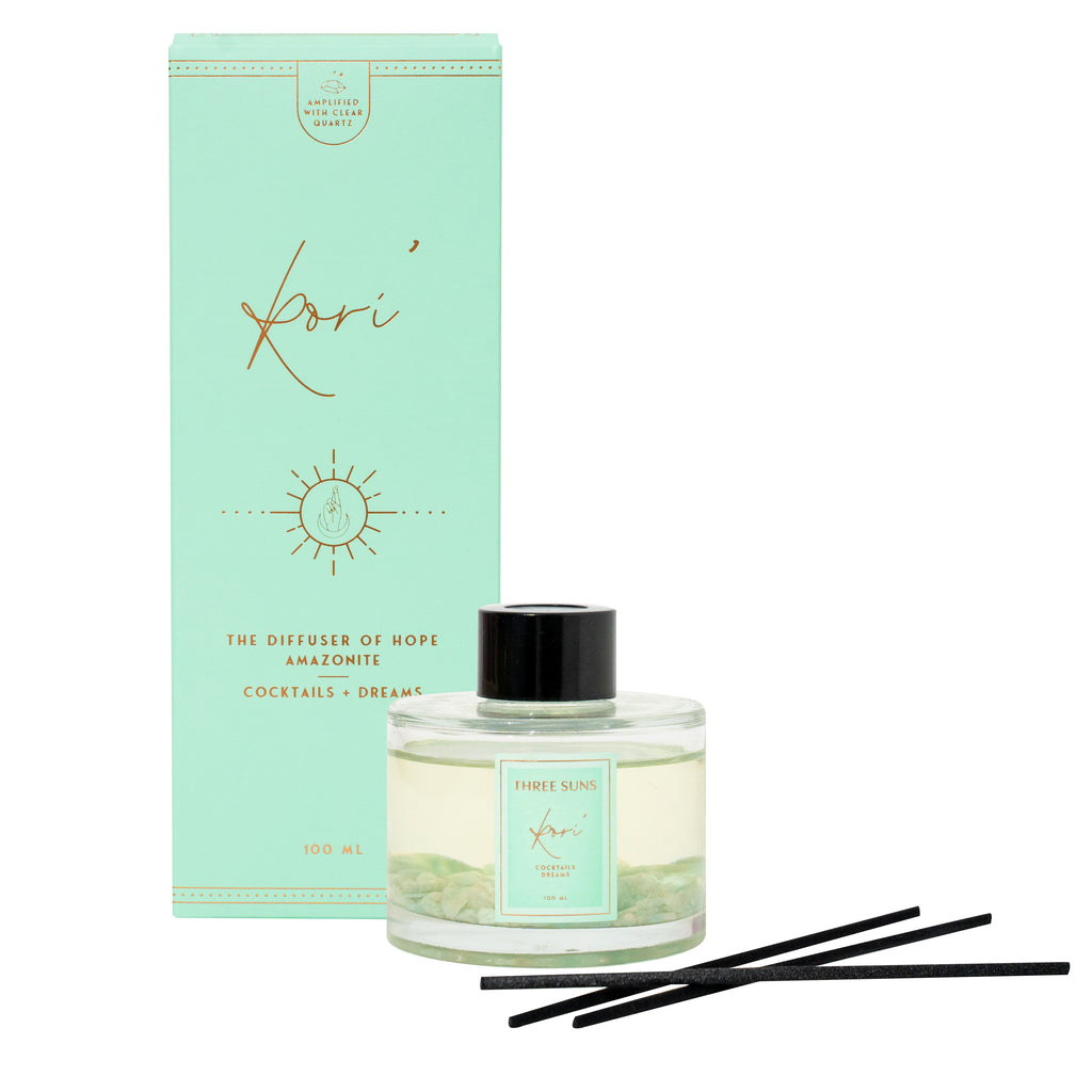 Three Suns Kori Crystal Diffuser of Hope 100ml - Cocktails & Dreams ...