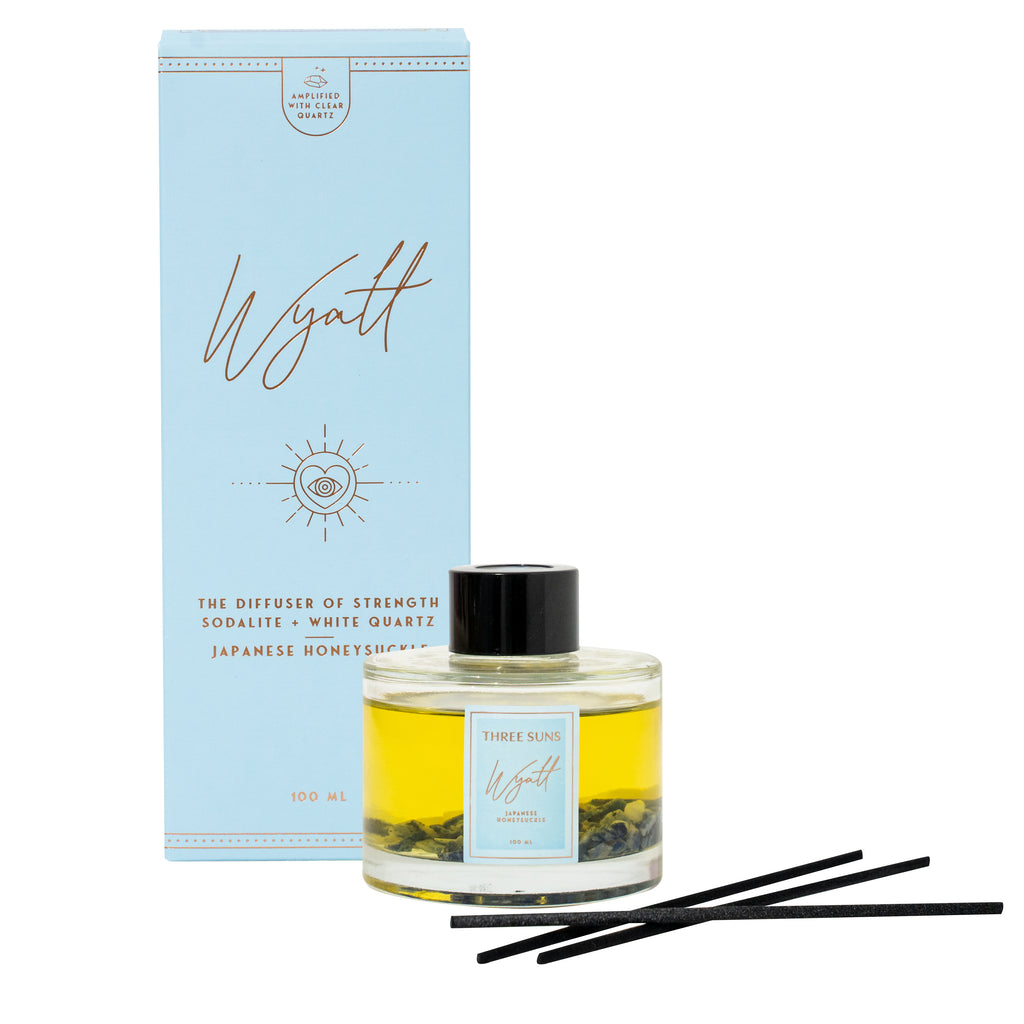 Three Suns Wyatt Crystal Infused Diffuser Of Strength 100ml - Japanese ...
