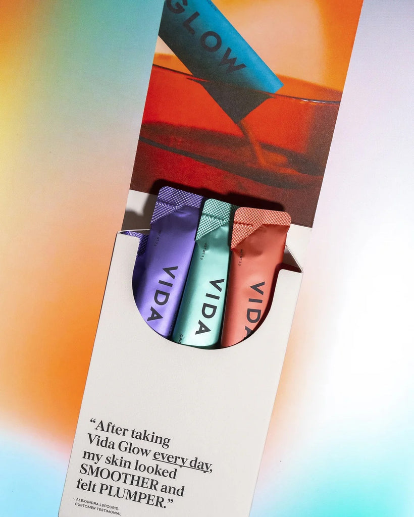 Vida Glow Marine Collagen 6 Day Sample Pack – Oz Hair and Beauty