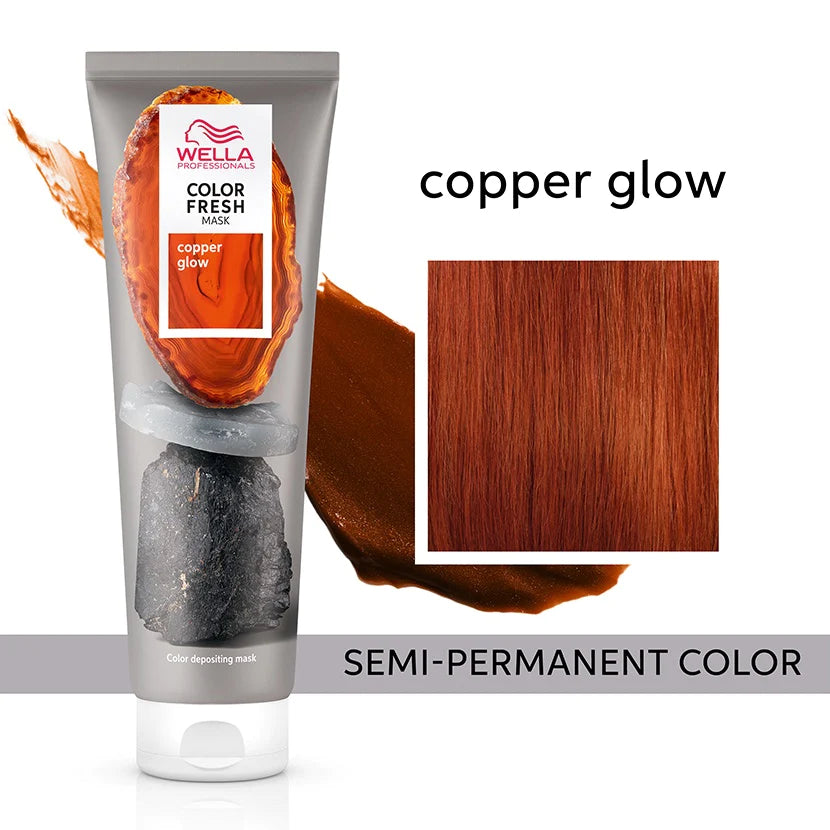 Wella Professionals Color Fresh Mask Copper Glow 150ml – Oz Hair and Beauty