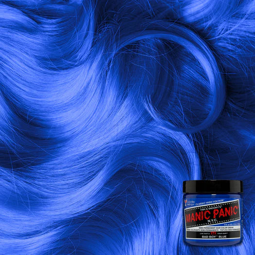 Manic Panic - Bad Boy Blue Classic Cream 118ml – Oz Hair and Beauty