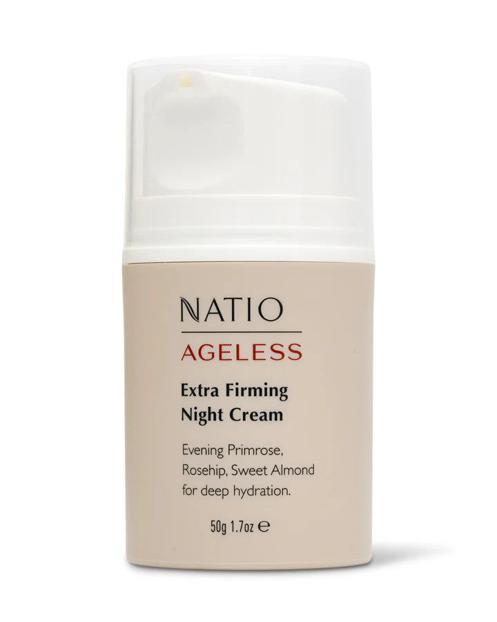 Natio Ageless Extra Firming Night Cream 50g – Oz Hair and Beauty