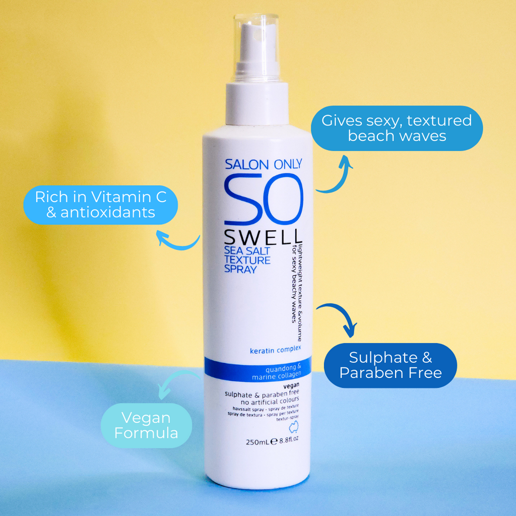 Salon Only Swell Sea Salt Spray 250ml – Oz Hair and Beauty