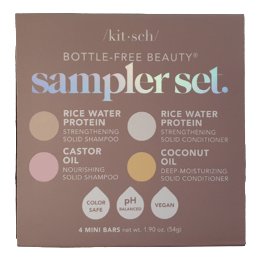 Kitsch Shampoo & Body Wash 4 Piece Sampler Set – Oz Hair and Beauty