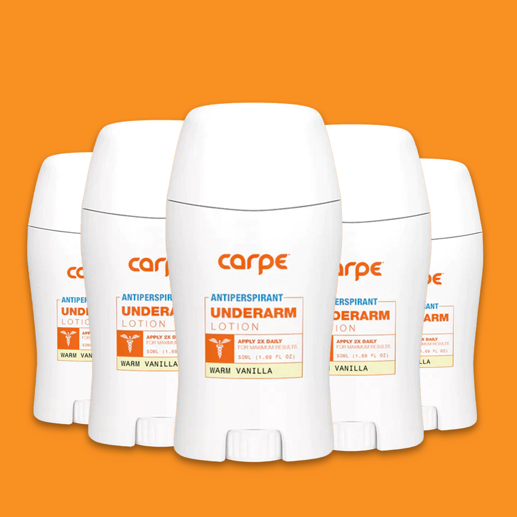 Carpe Antiperspirant Underarm Stick 50ml - 5 Pack – Oz Hair and Beauty