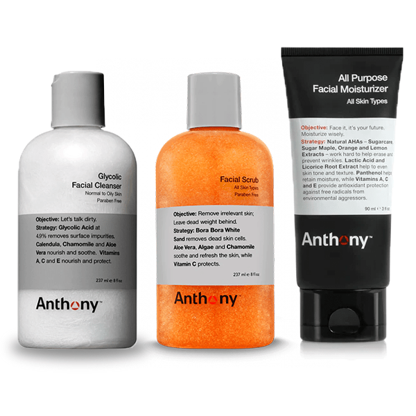 Anthony Essentials Skin Bundle – Oz Hair and Beauty