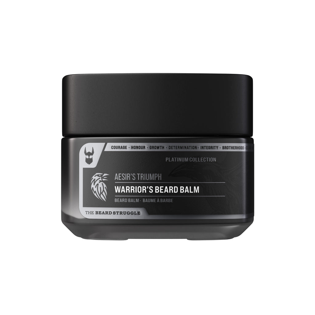 The Beard Struggle Warrior's Beard Balm Platinum Collection 50g – Oz ...
