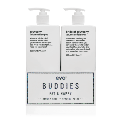 Evo Gluttony Shampoo and Conditioner 500ml Duo Pack - Haircare Products ...