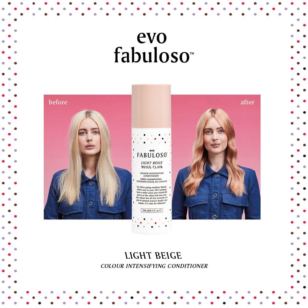 Evo Fabuloso Light Beige Conditioner 30ml - Haircare Products | Oz Hair ...