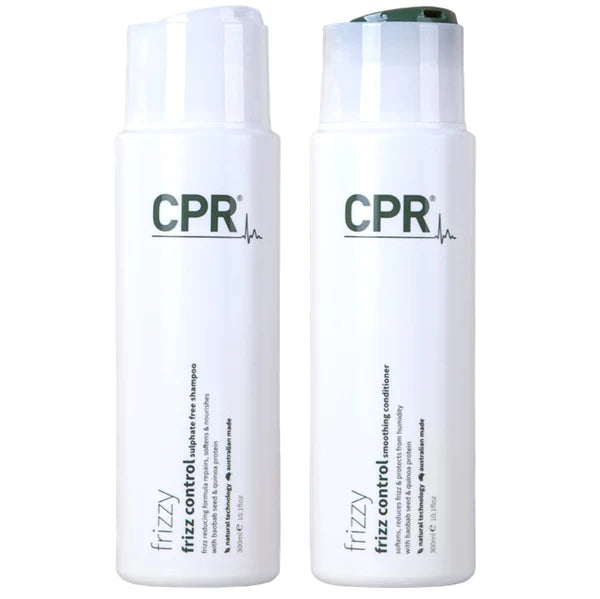 CPR Hair Frizzy Shampoo and Conditioner 300ml Bundle – Oz Hair and Beauty