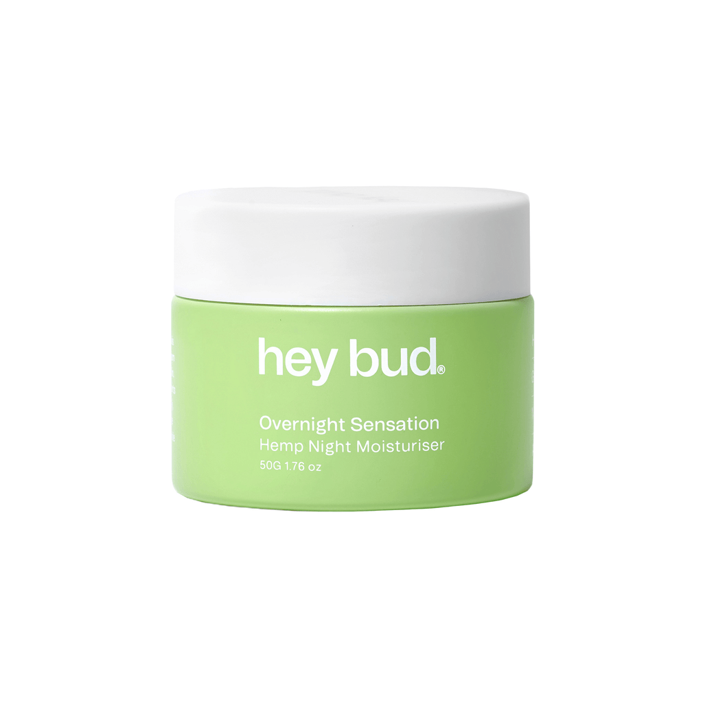 Hey Bud Overnight Sensation Hemp Night Moisturiser 50g – Oz Hair and Beauty