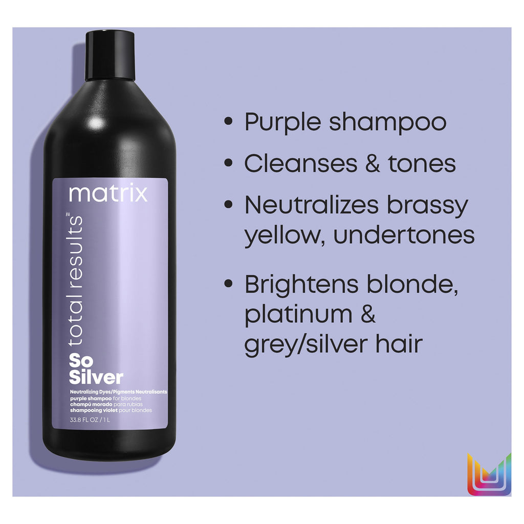 Matrix Total Results Color Obsessed So Silver Neutralizing Shampoo 100 ...