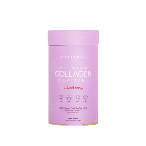 The Collagen Co. Premium Collagen Peptides Loose Powder - Mixed Berry ...