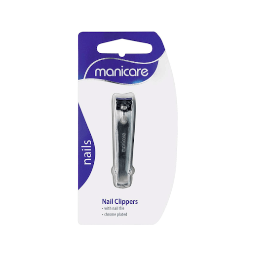Manicare Nail Clippers with Nail File – Oz Hair and Beauty