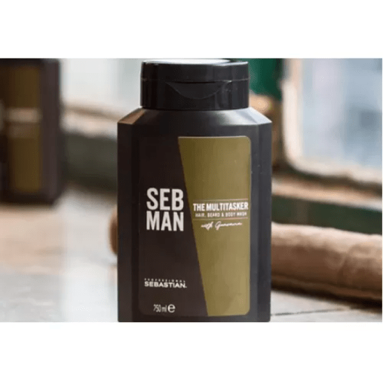 Sebastian SEB MAN The Multi-Tasker 3 in 1 Hair, Beard & Body Wash 1000 ...