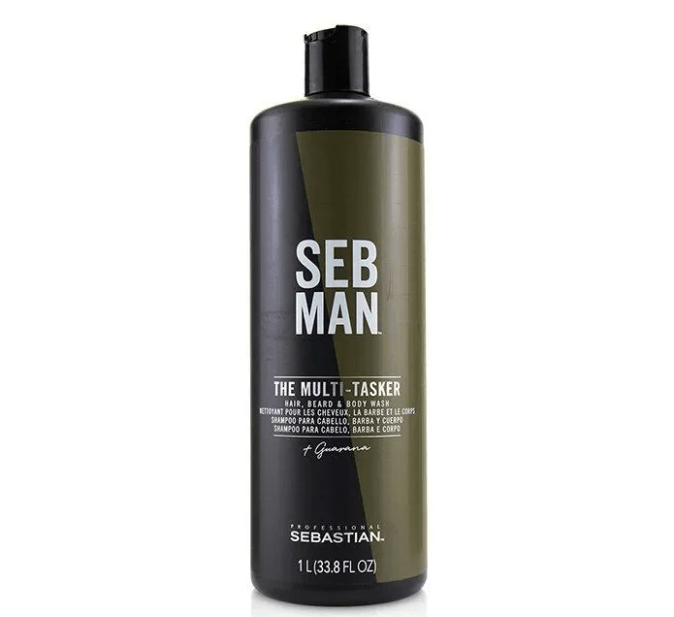Sebastian SEB MAN The Multi-Tasker 3 in 1 Hair, Beard & Body Wash 1000 ...