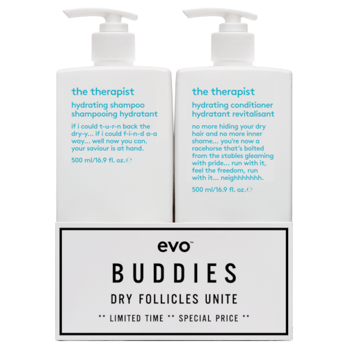 Evo The Therapist Shampoo and Conditioner 500ml Duo Pack – Oz Hair and ...