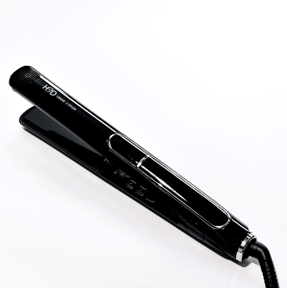 H2D Linear 11 Gloss Black Black Hair Straightener – Oz Hair and Beauty